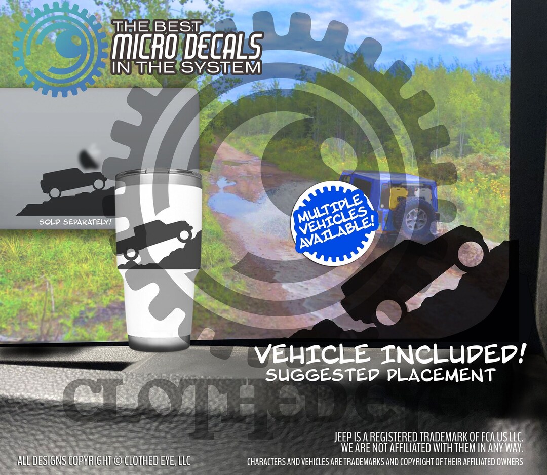 Easter Egg Replacement Vinyl Micro Vehicle Decal for Broken Car ...