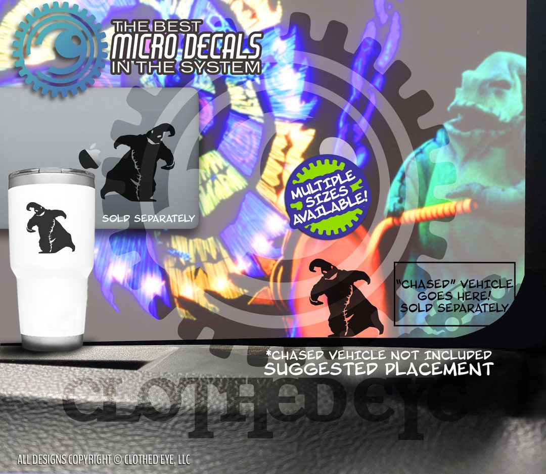 Oogie Boogie Vinyl Decal - Nightmare Before Christmas Windshield Easter ...