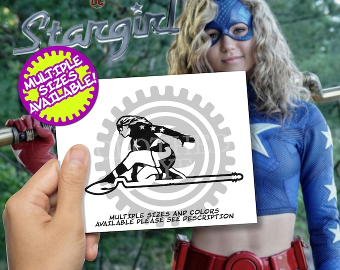 Stargirl Vinyl Decal From CW TV Show Courtney Whitmore Superhero DC ...