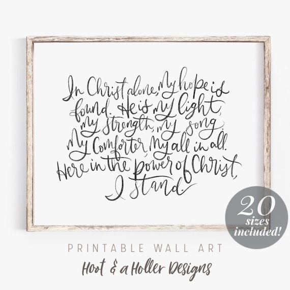 In christ alone scripture - saveqlero