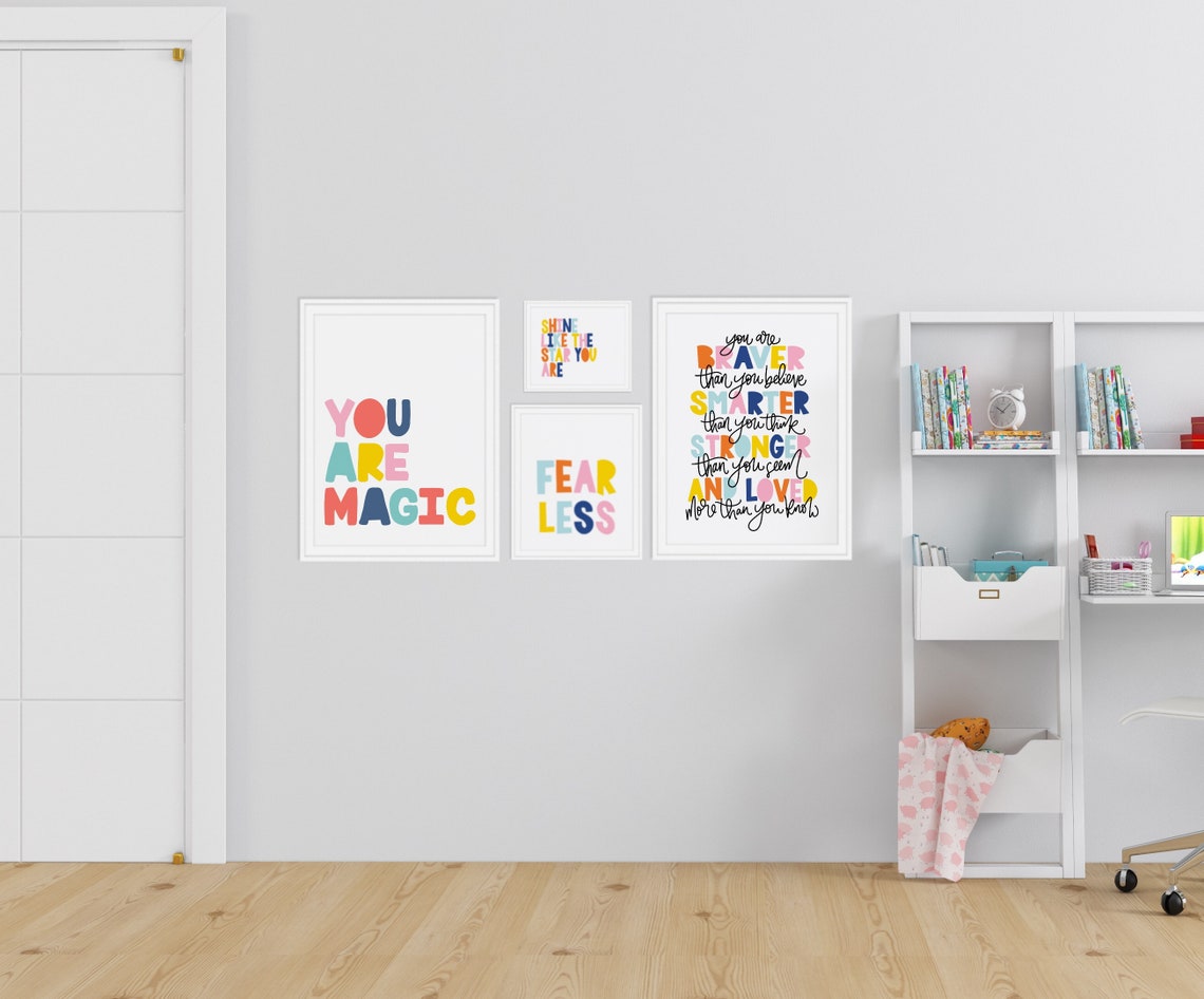 You Are Magic Poster Printable Wall Art | Nursery Print | Kids Gallery ...