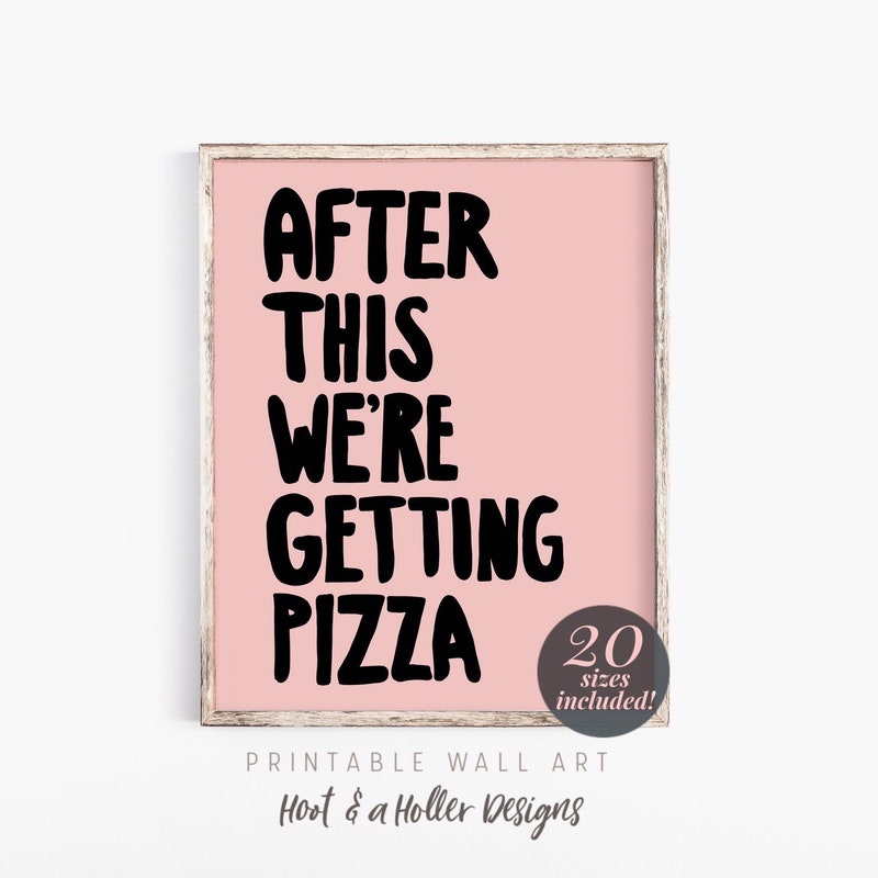 Pizza After - Etsy