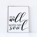 It is Well With My Soul Printable Wall Art Scripture | Bible Verse ...