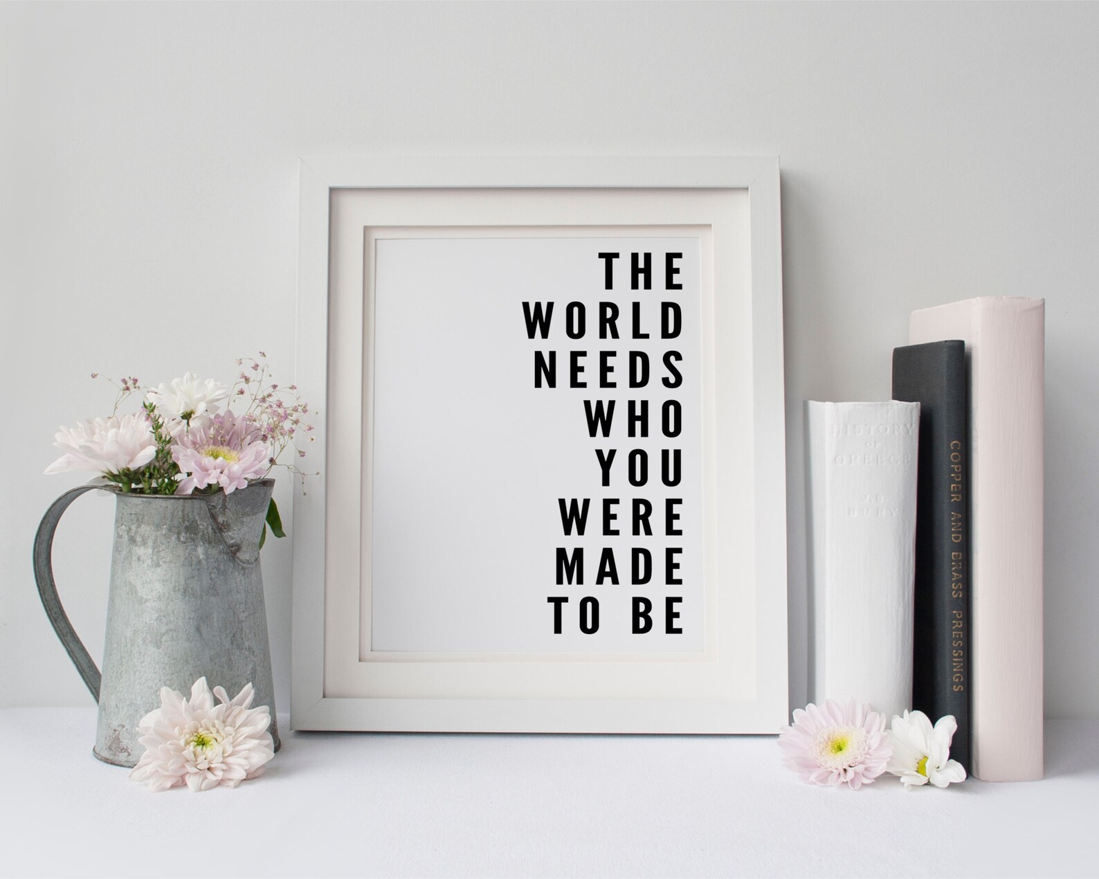 The World Needs Who You Were Made to Be Printable Wall Art - Etsy