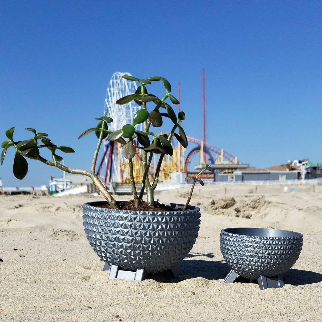 Inspired by Epcot Spaceship Earth, Bowl, Container, Planter for ...