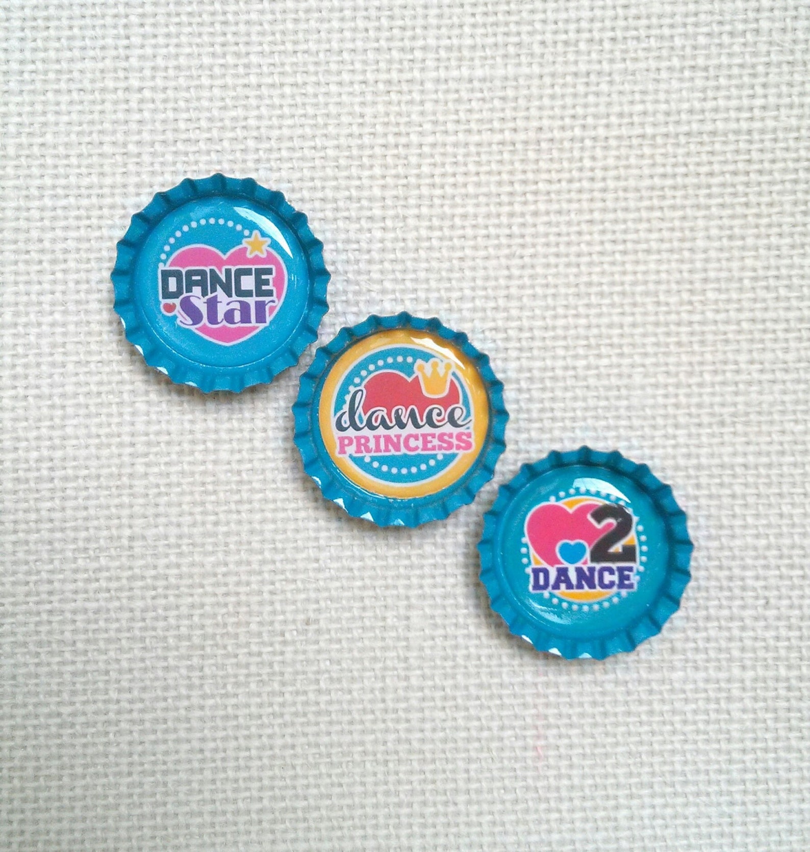 Dance Magnets Dancer Magnets Bottle Cap Magnets - Etsy