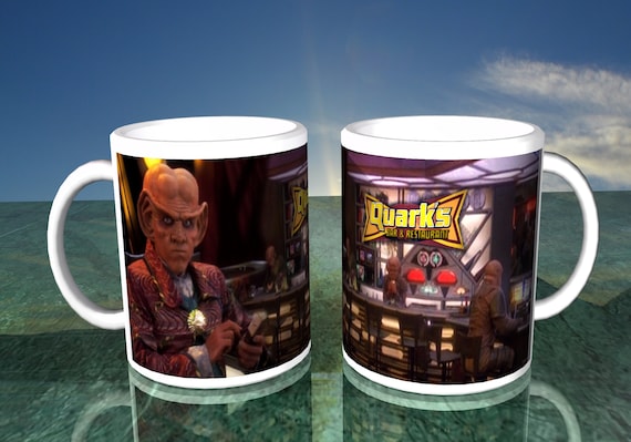 Star Trek DS9 Quarks Bar and Restaurant Mug | Etsy