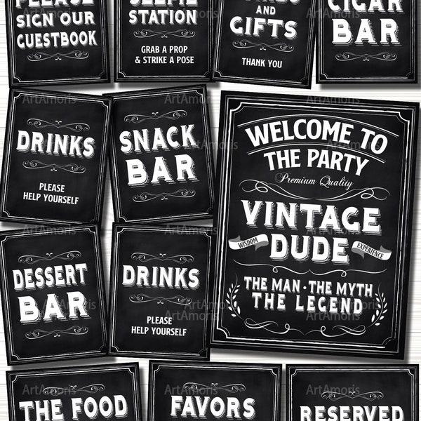 Vintage Dude 30 - Etsy