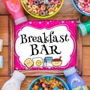 Sleepover Party Signs, Pajama Party, Slumber Party, Birthday Party ...