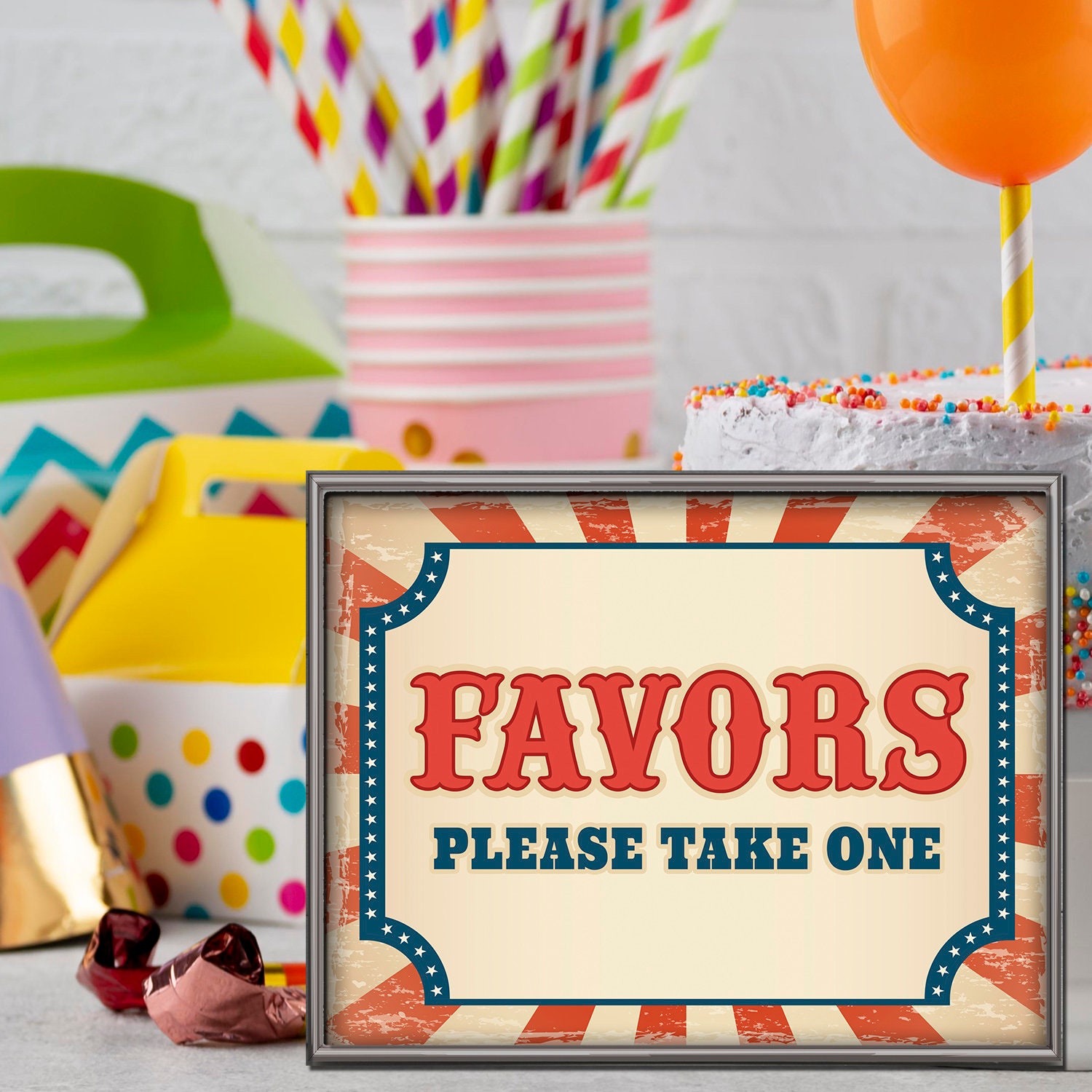 Circus Carnival Signs Vintage Circus Party Signs Circus | Etsy