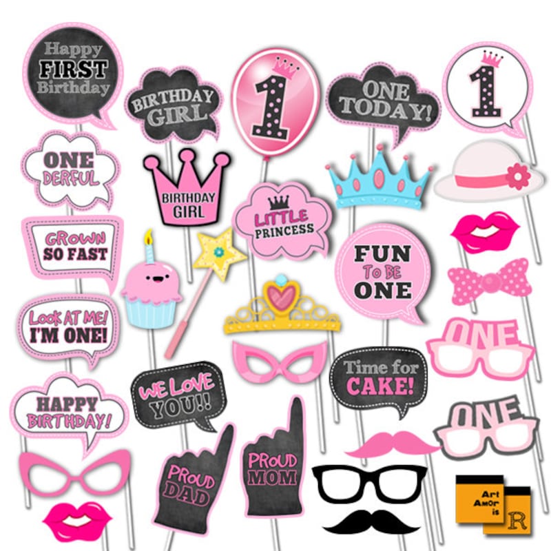 First Birthday Props - Etsy