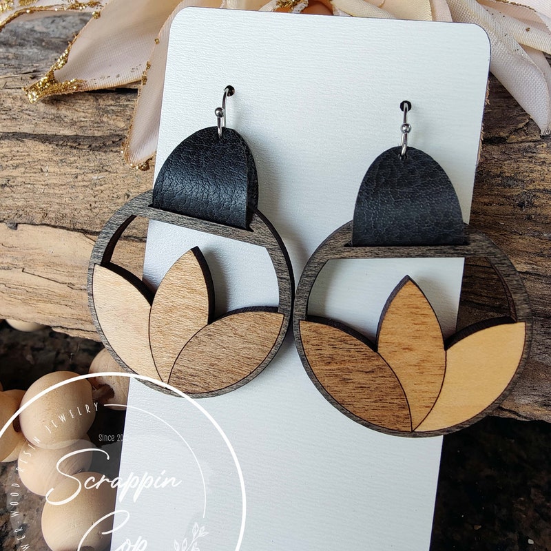 Gold Laser Cut Hoops - Etsy