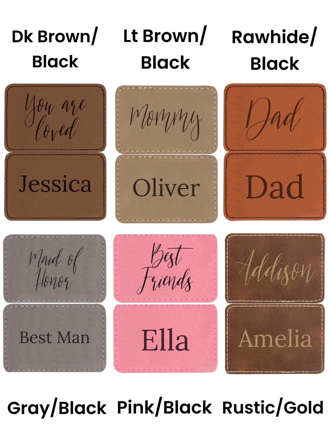 Personalization Tag Add On, Name Tag, Message Label, Add Name to Item ...