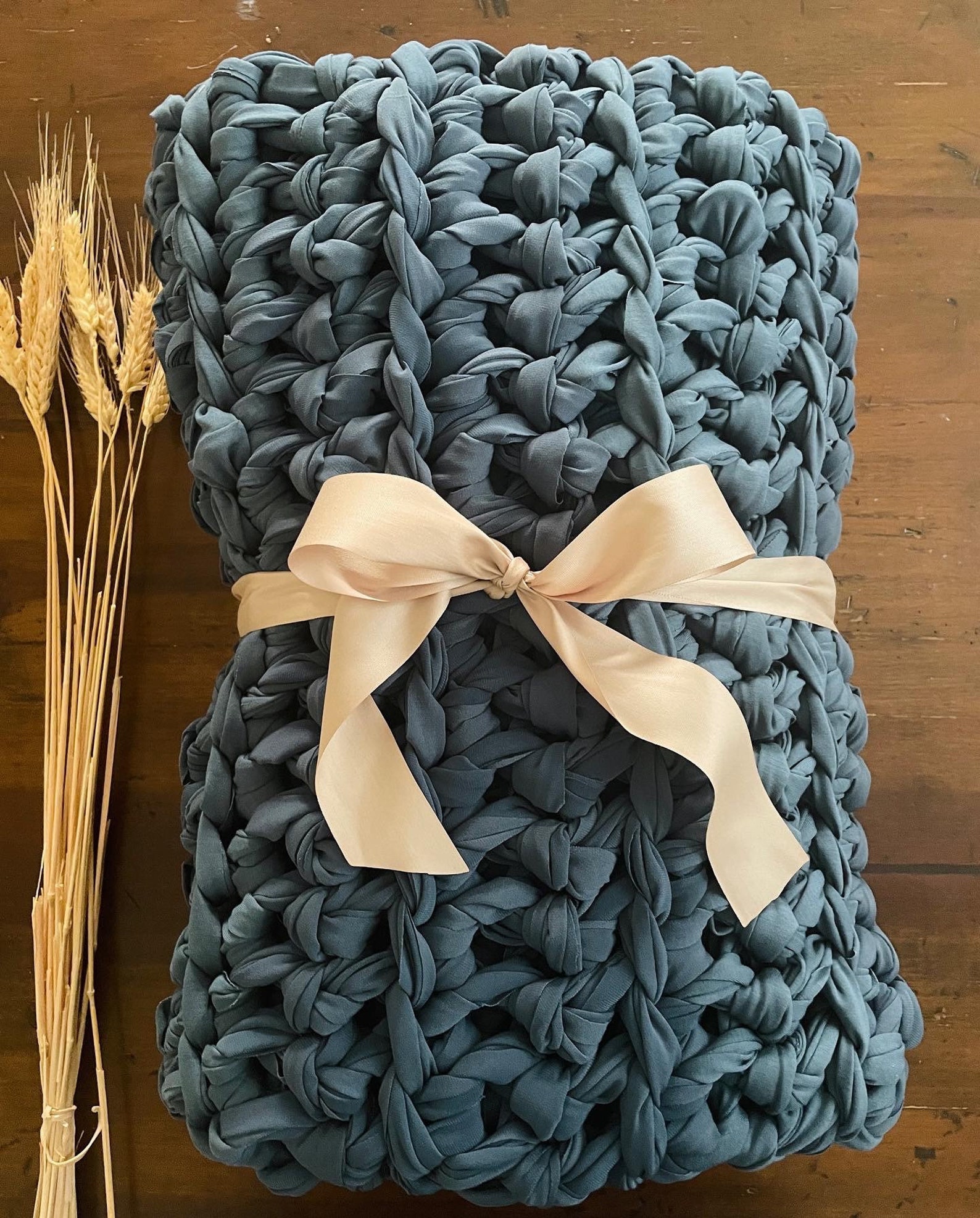 Luxuriously Soft Weighted Blanket Calming Blanket Hand | Etsy