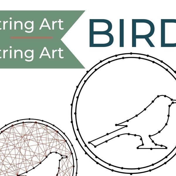 Deer Head String Art Template Pattern Crafting Design - Etsy Canada