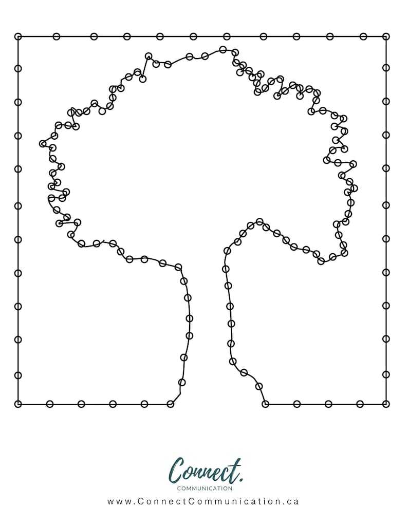 Tree String Art Template - Tree Pattern - Crafting - Design - DIY ...