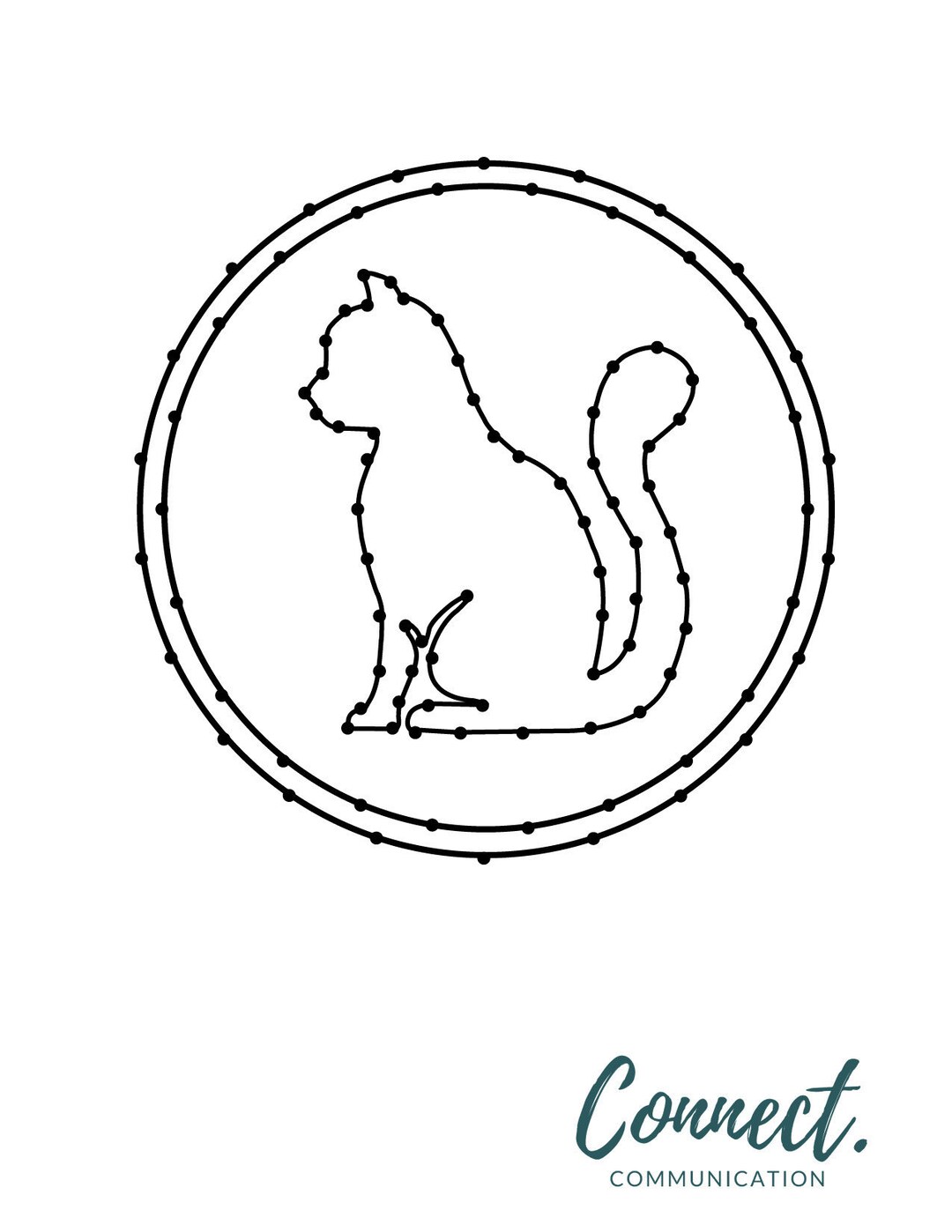 Cat Head String Art Template Pattern Crafting Design - Etsy