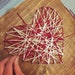 Heart String Art Template - Pattern - Crafting - Design - Etsy