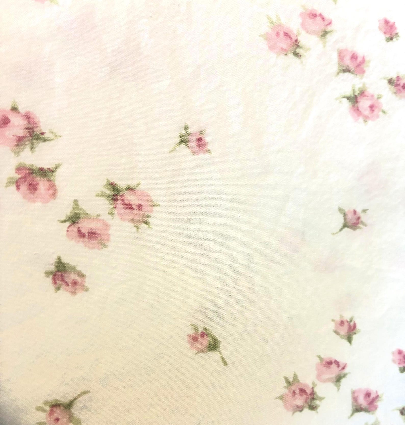Simply Shabby Chic Rosebud Twin Flat Sheet - Rachel Ashwell Cutter ...
