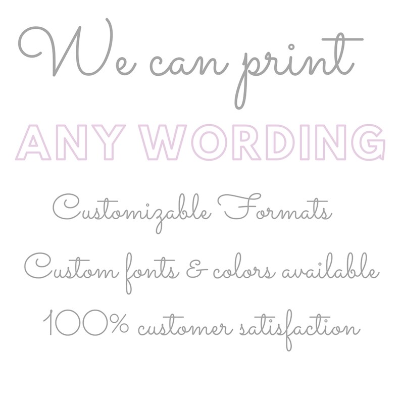 Personalized Wording for Any Occasion in a Solid Wood Frame With Double ...