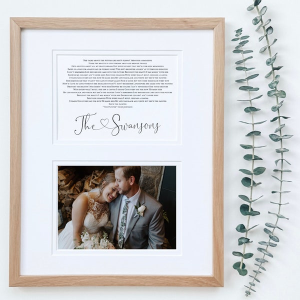Wedding Vows Framed - Etsy