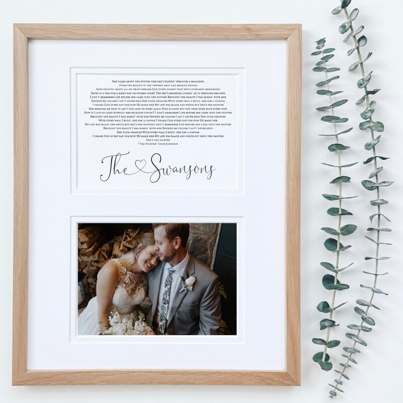 Wedding Vows Framed - Etsy