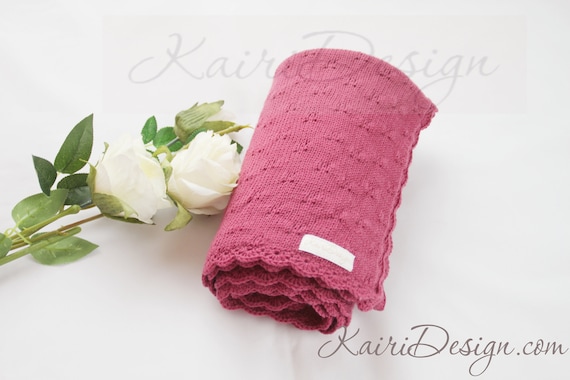 MACHINE KNITTING PATTERN Baby Blanket Stroller Knitting - Etsy