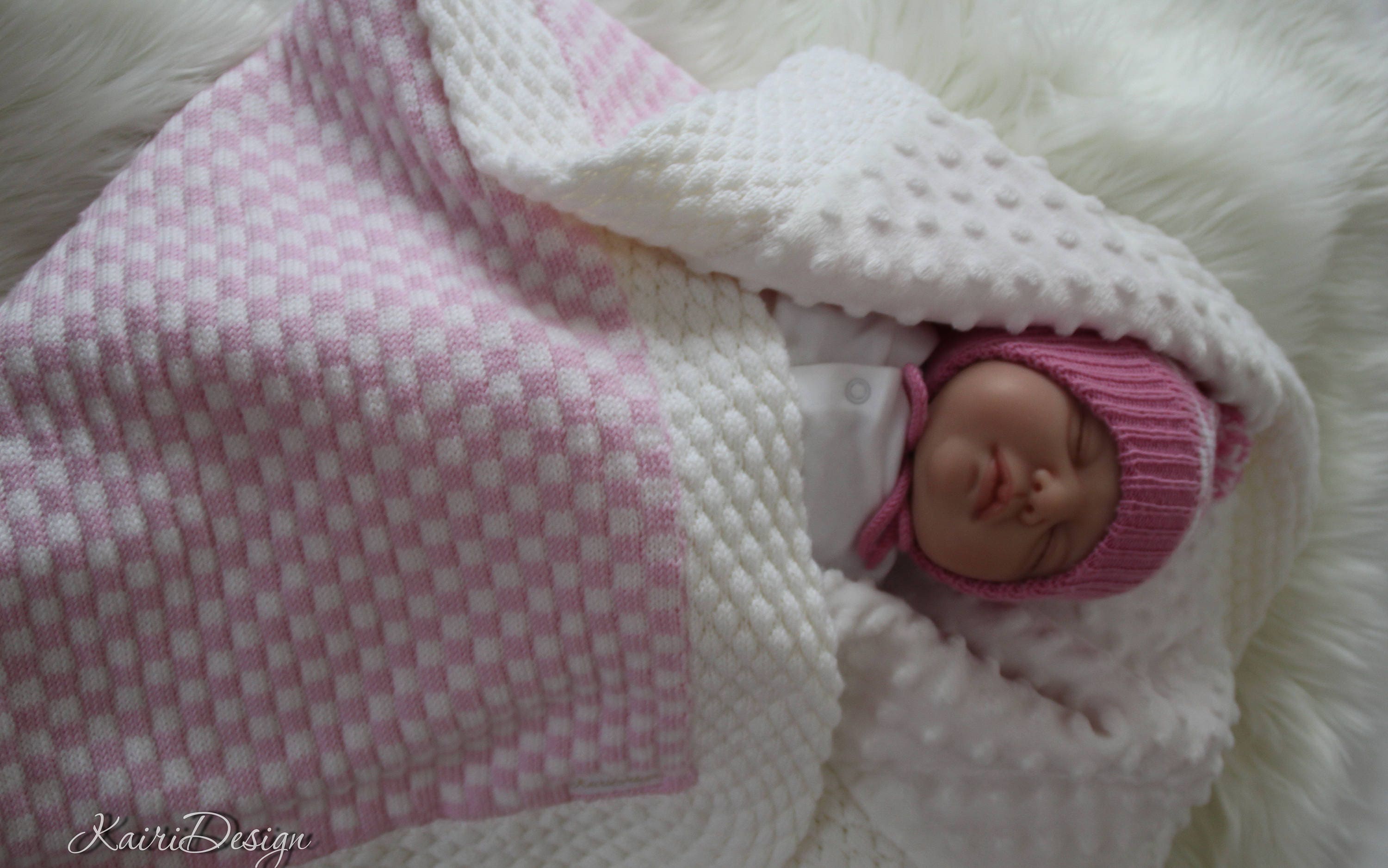 Machine KNITTING PATTERN Baby Blanket Stroller Knitting Pattern PDF ...