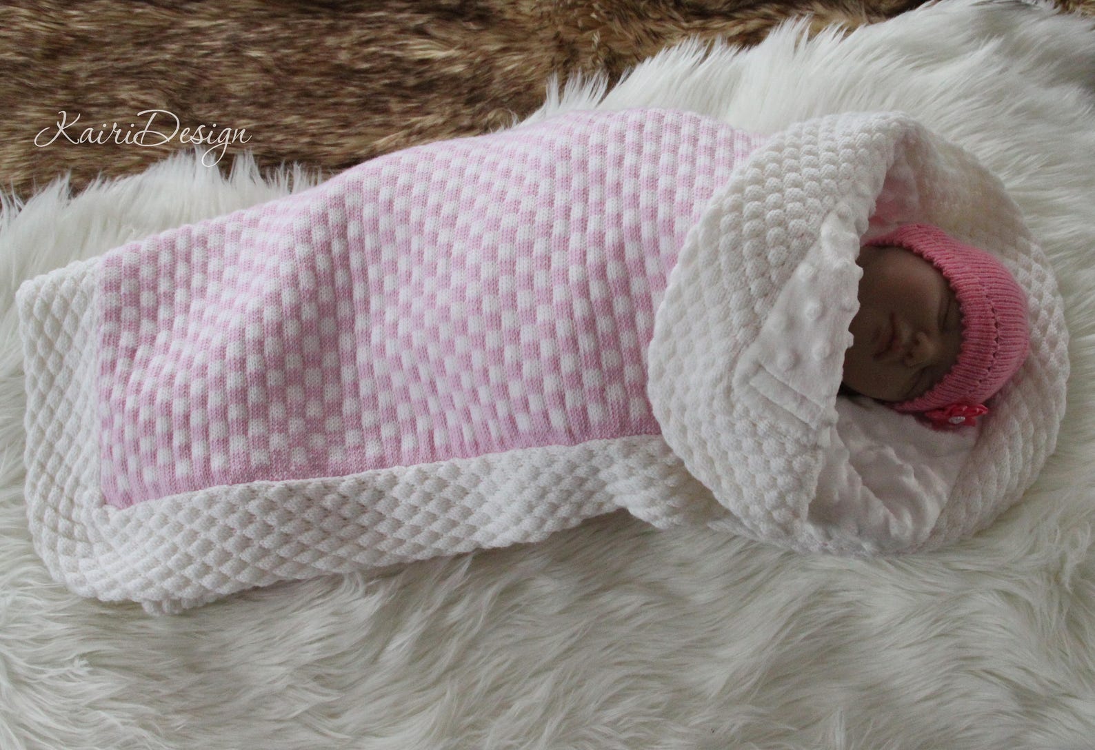 Machine KNITTING PATTERN Baby Blanket Stroller Knitting Pattern PDF ...