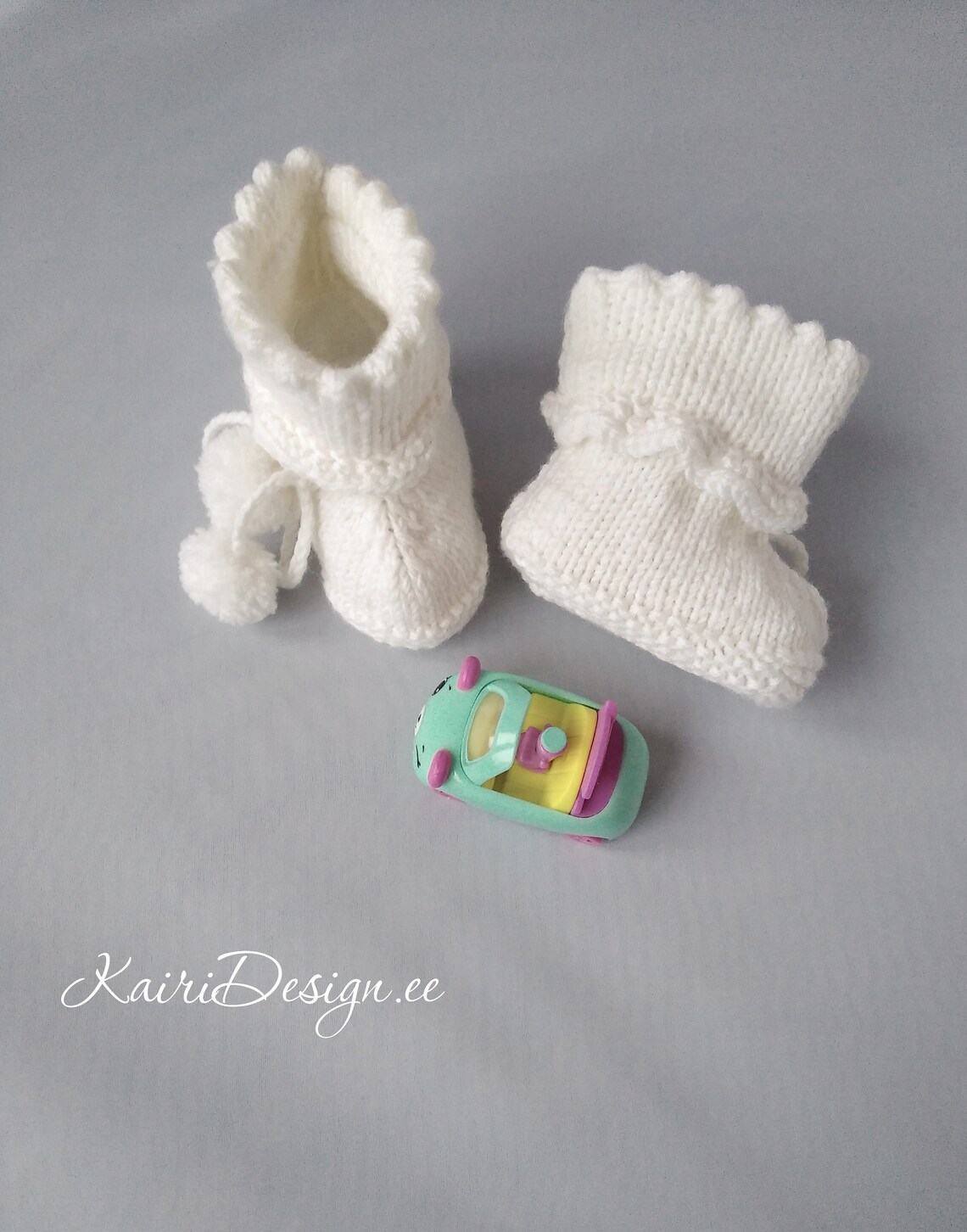 HAND KNITTING PATTERN Baby Booties Knitting Booties for - Etsy