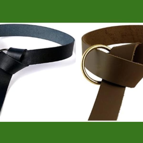 Leather Ring Belt - Etsy