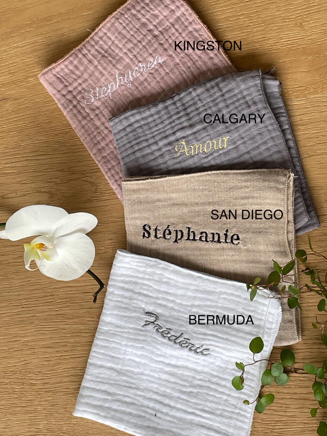 Washable Double Gauze Cotton Handkerchief – Reusable Cotton ...
