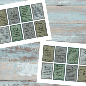 Bible Verse Printable Cards for Men Boys, Grunge Scripture Cards ...