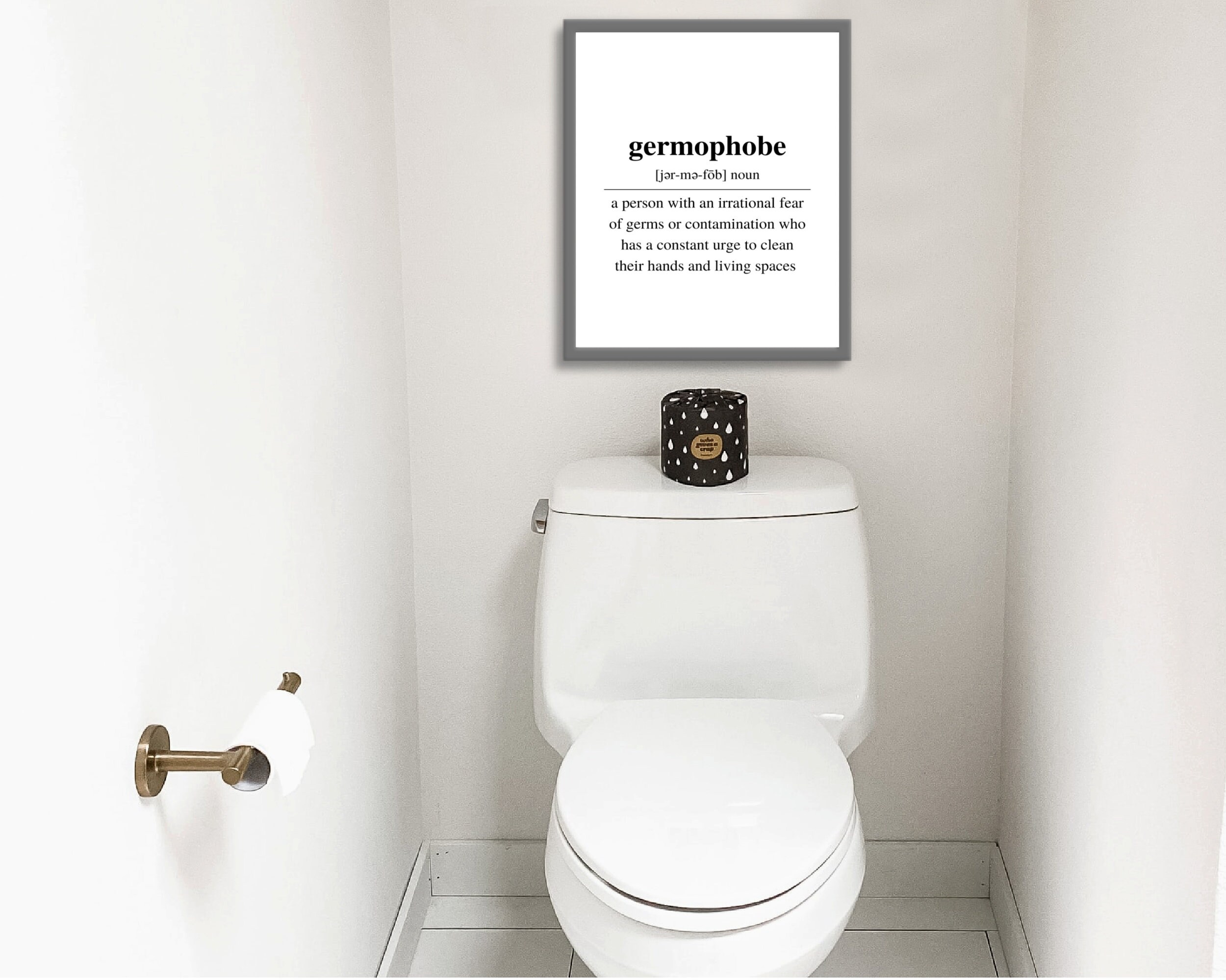 Germophobe Definition, Printable Art, Awareness Sign, Doctor Office ...