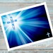 Faith Prayer Cross Printable Journal Kit, Floral Cross, Blue Flowers ...