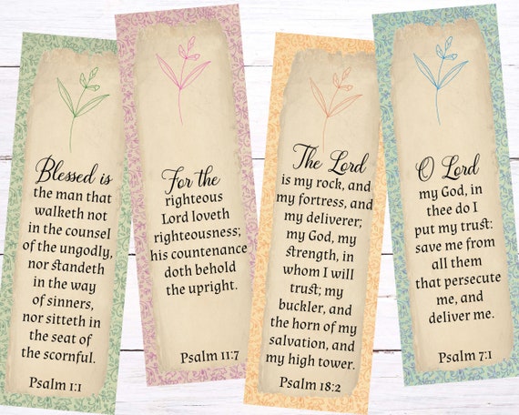 Printable Christian Bookmarks On Prayer