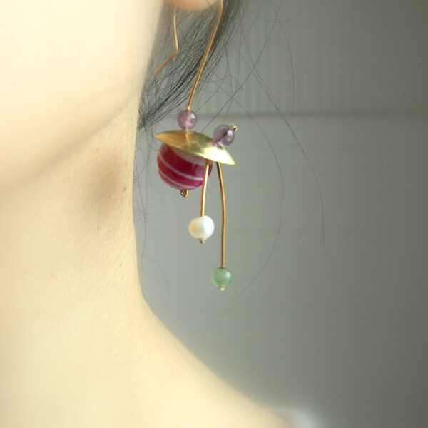 Modern Earrings - Etsy