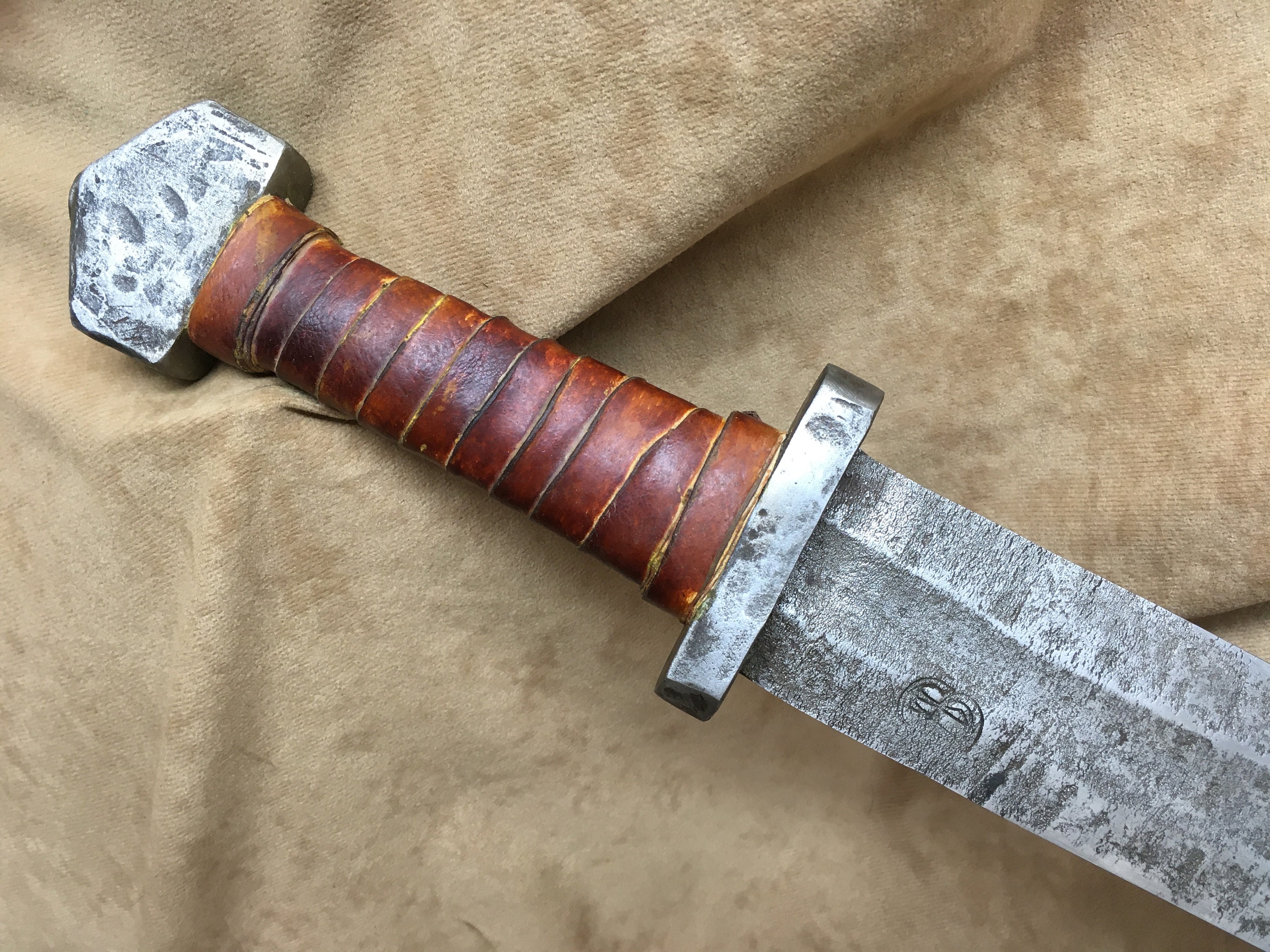 Hand Forged Viking Sword: Forged in Canada. Viking, Hand Forged Sword ...