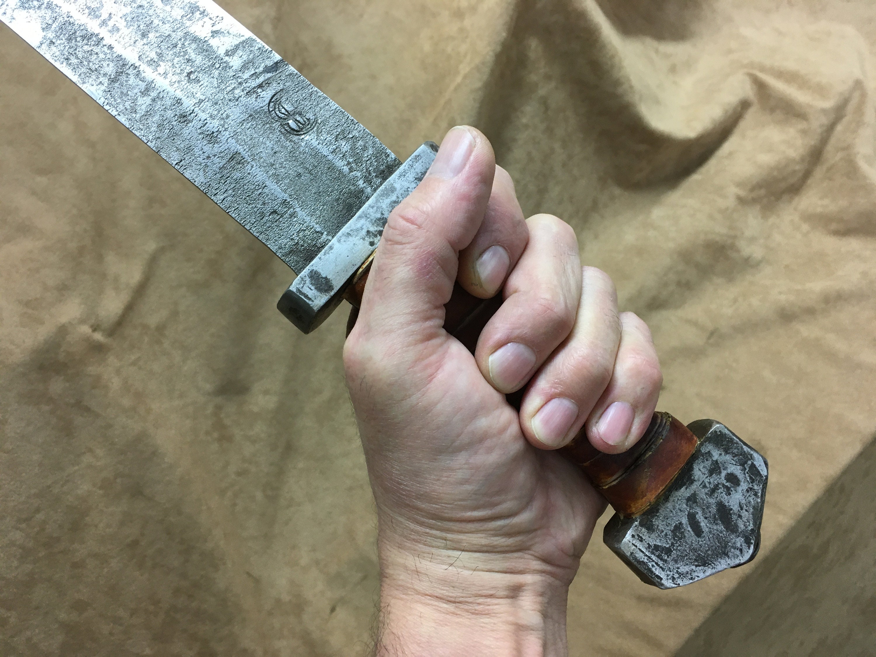 Hand Forged Viking Sword: Forged in Canada. Viking, Hand Forged Sword ...