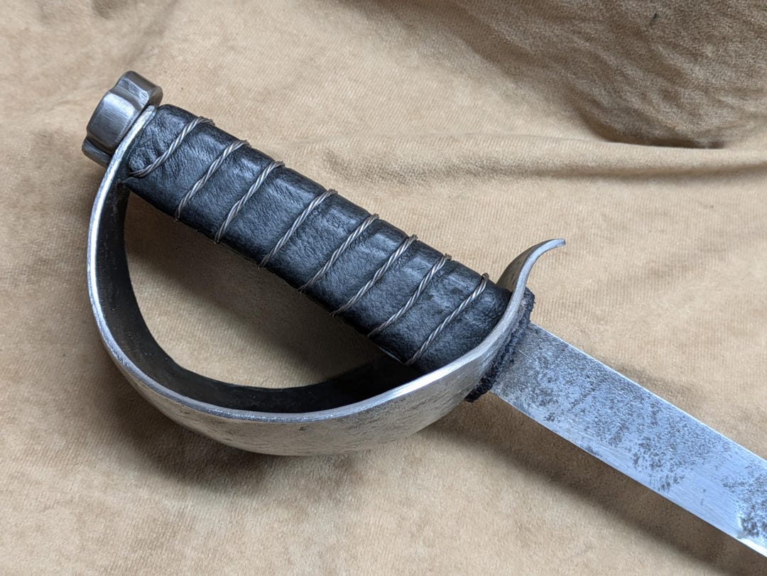 Hand Forged Pirate Sword: Made in Canada, Caribbean, Blacksmith Made ...