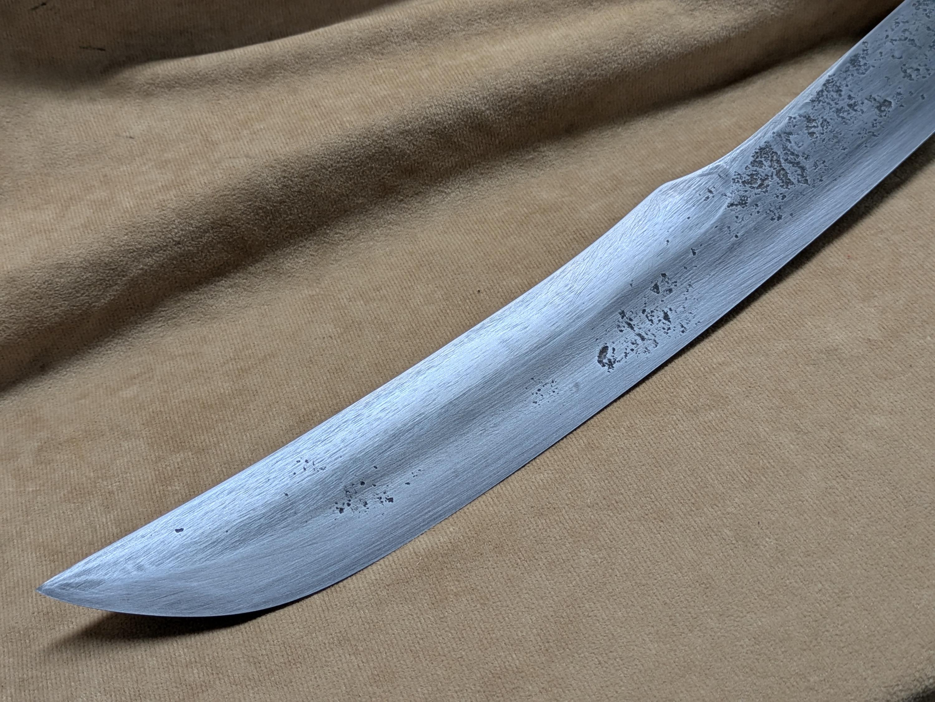 Hand Forged Pirate Sword: Blacksmith Made Forged in Canada. Pirate ...