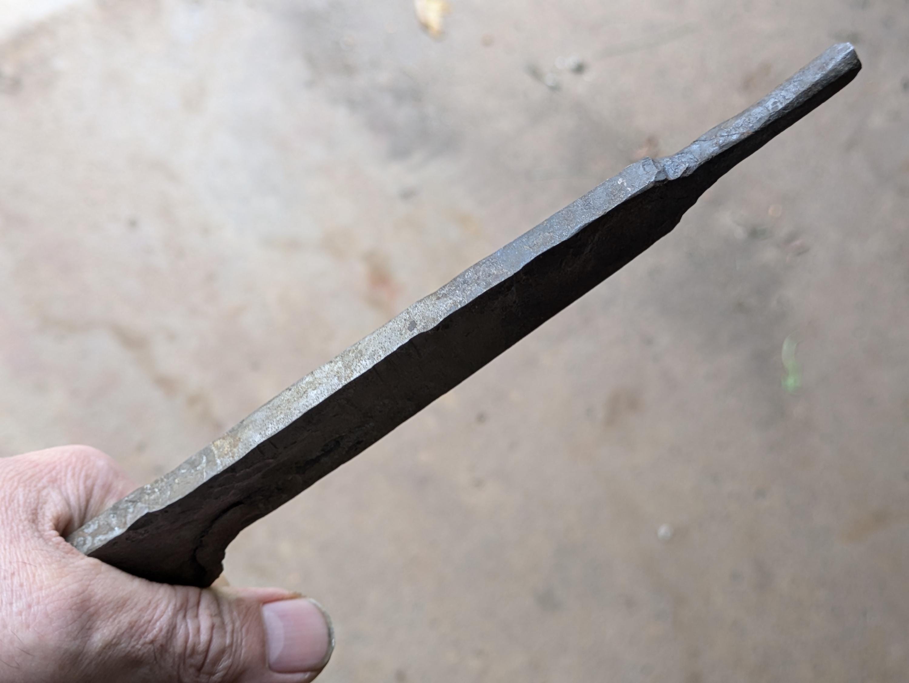 Hand Forged Pirate Sword: Blacksmith Made Forged in Canada. Pirate ...