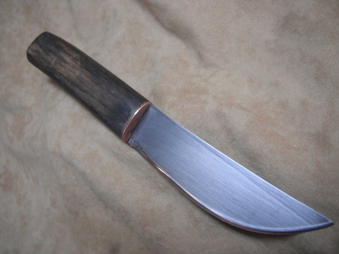 Hand Forged Knife: Made in Canada Black Powder Patch Knife - Etsy