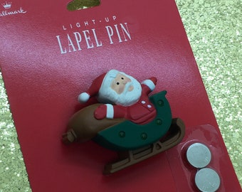 Light up Santa Claus - Etsy