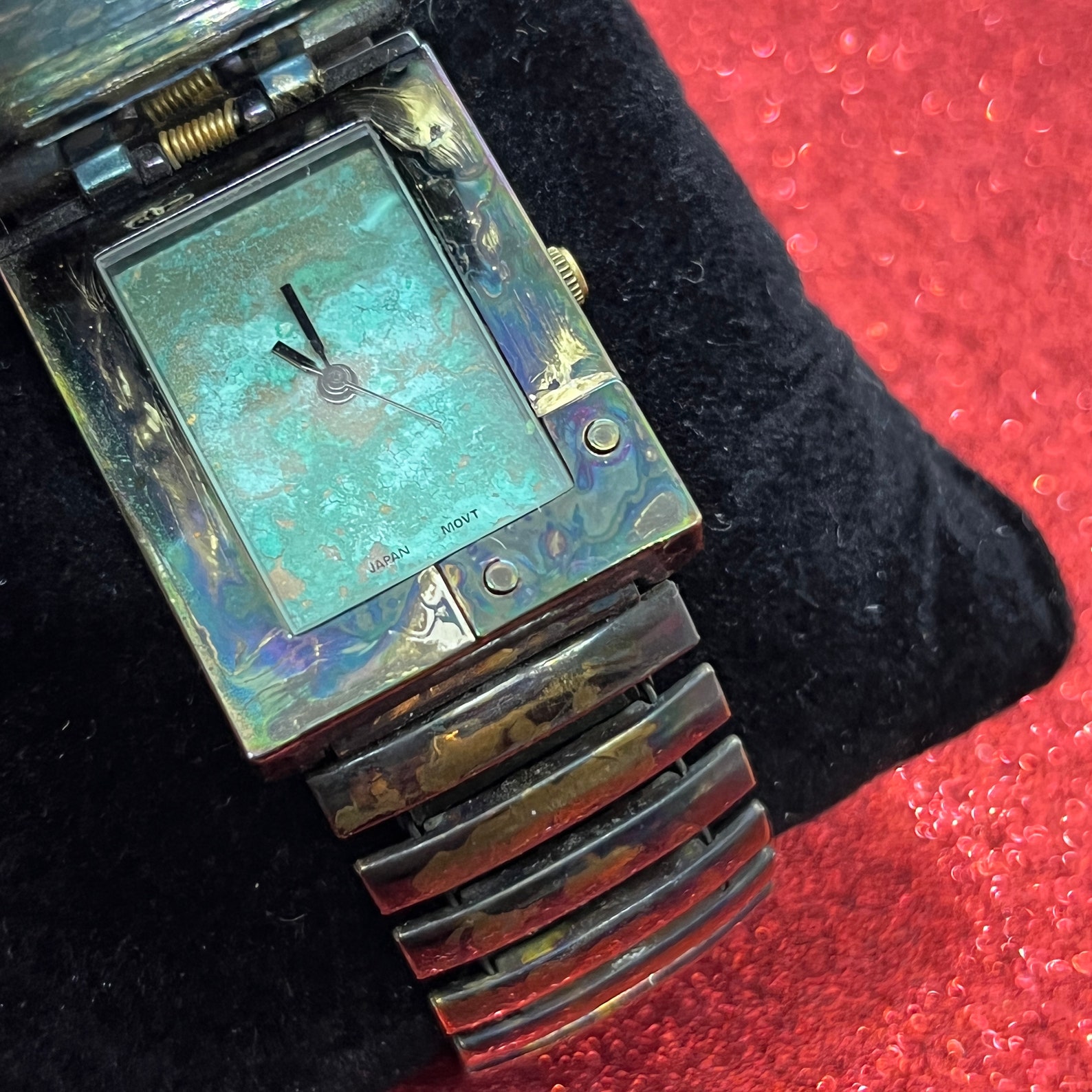 Vintage Cheval Design Studio Watch Steampunk Flip Face | Etsy