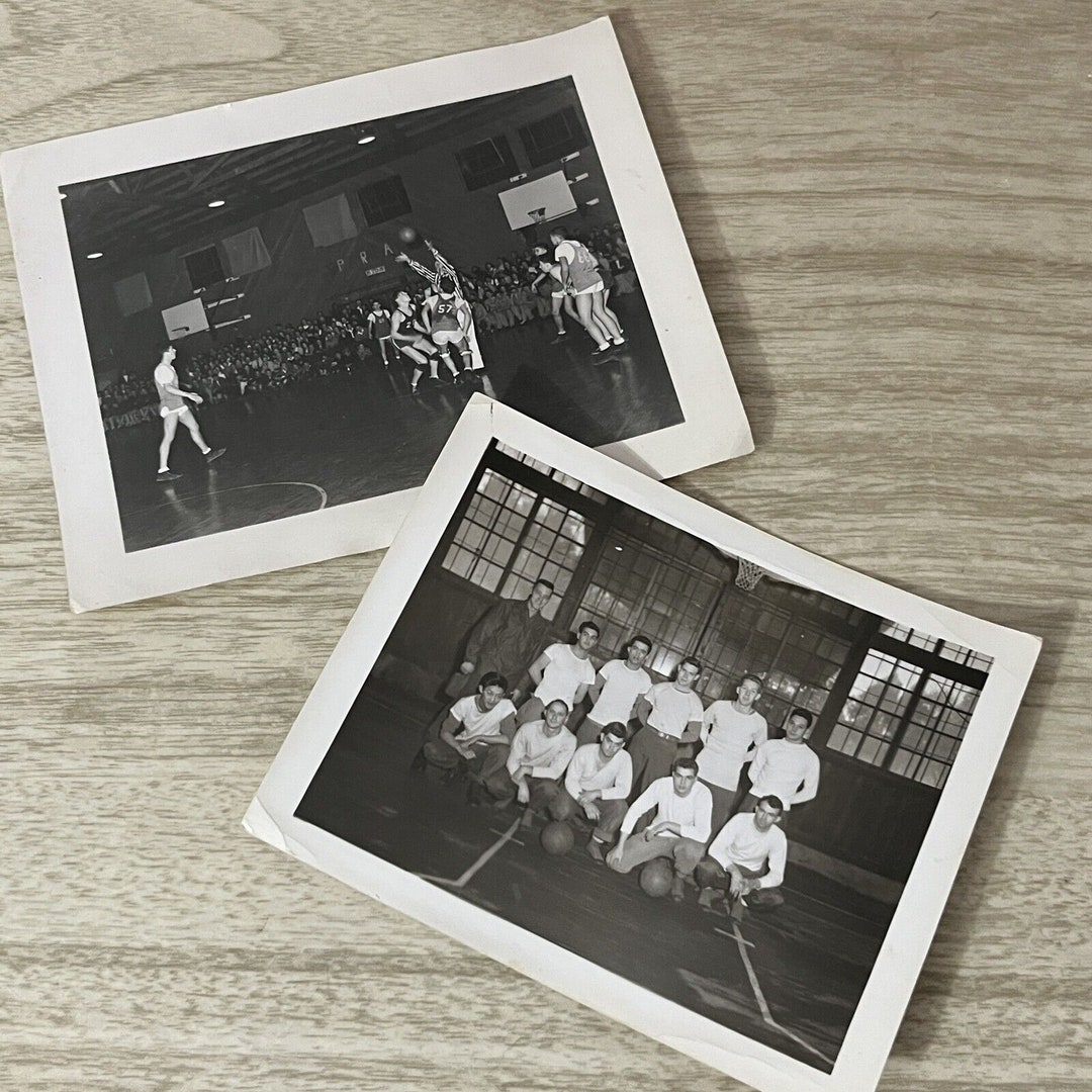 Vintage 1940s/50 High School Basketball Team Players Photos Red Bluff ...