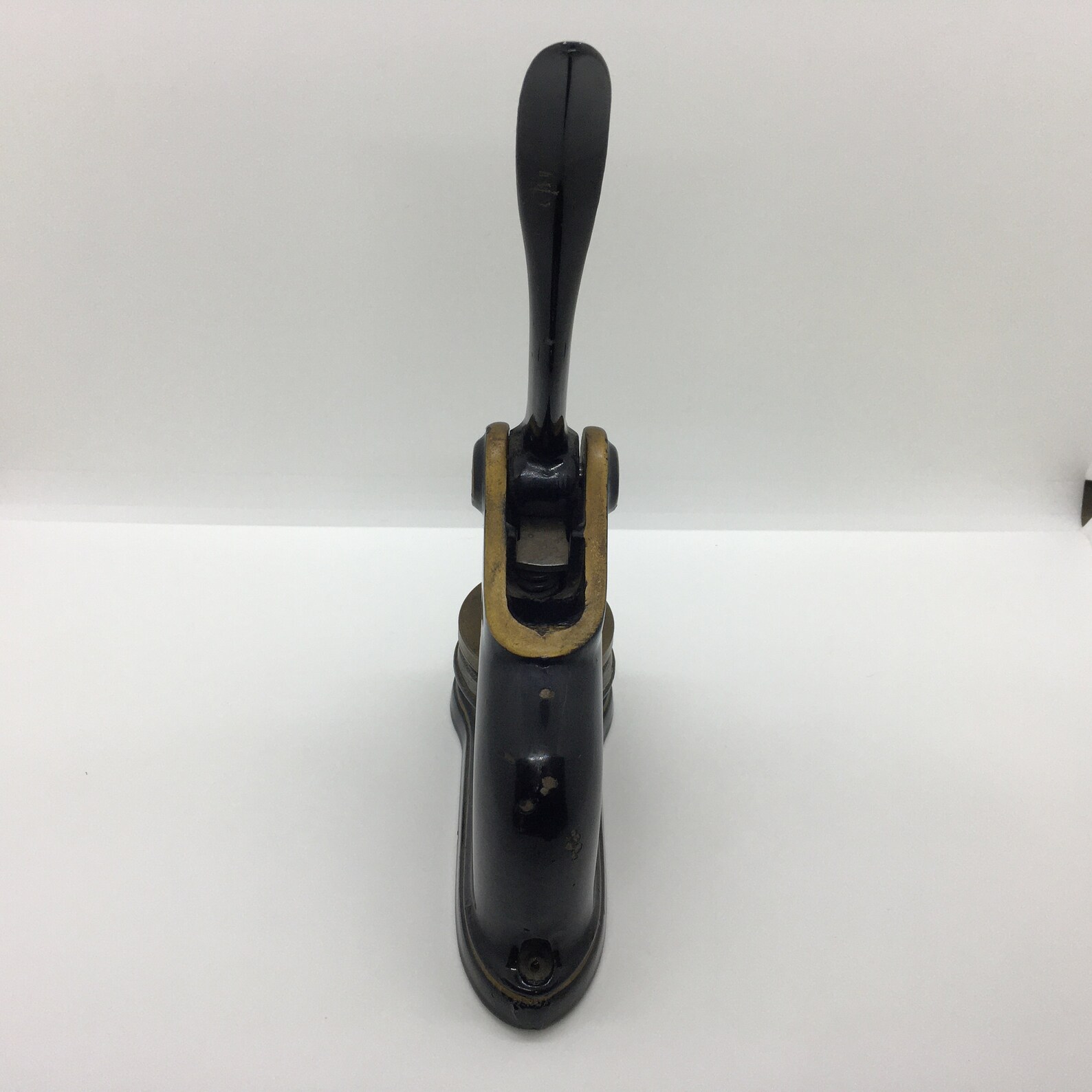 Cast Iron Antique 1900s Corporate Seal Embosser 10th Avenue - Etsy