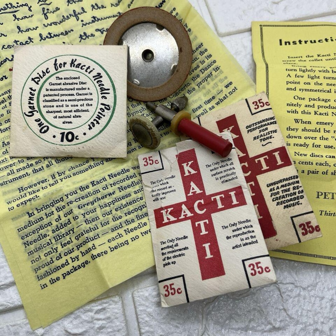 Vintage Kacti Cactus Record Needle Pointer Sharpener for Phonograph ...