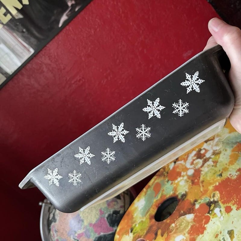 Pyrex Snowflake - Etsy