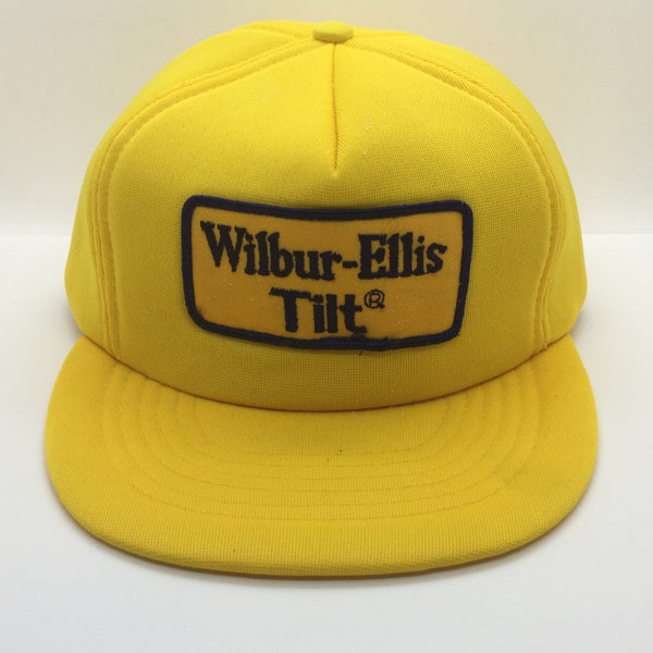 Yellow Snapback Hat - Etsy